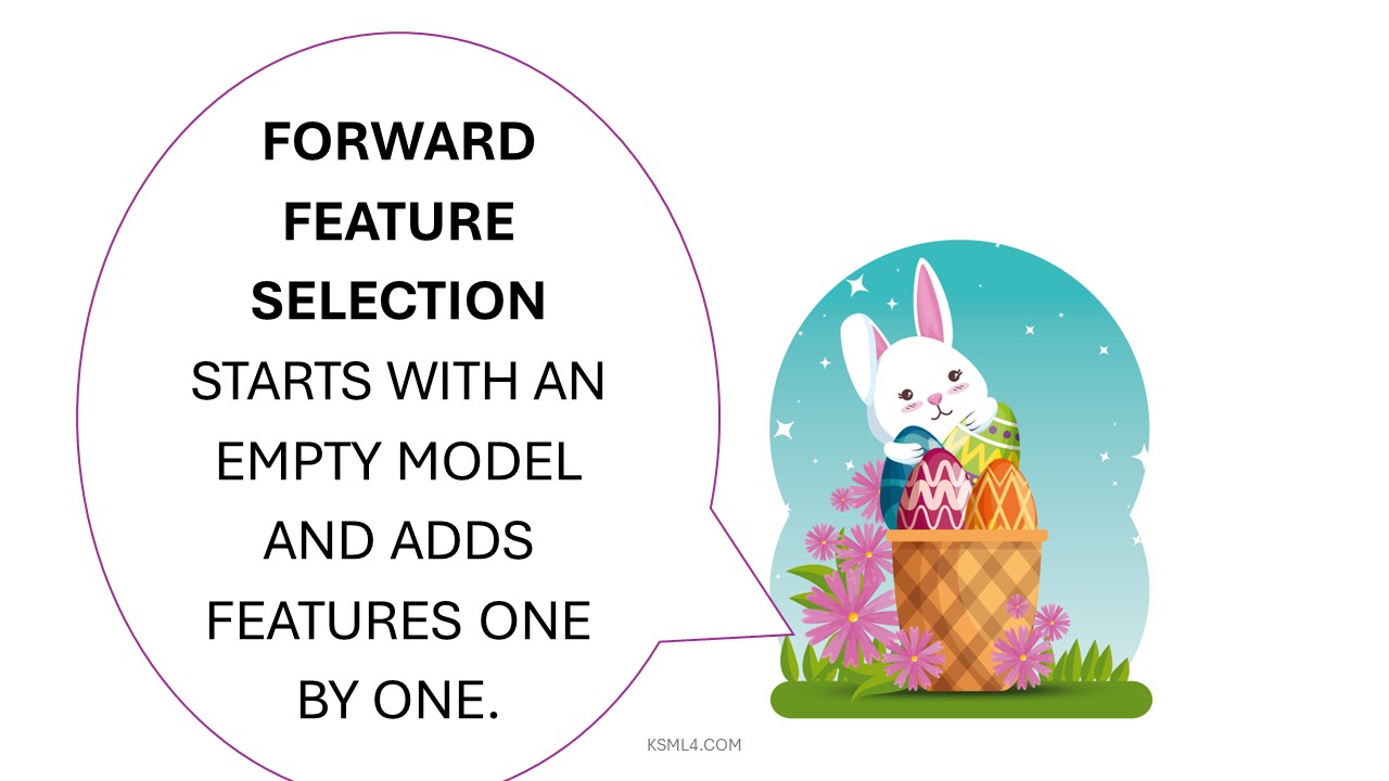 Forward feature selection: a step by step example – Knowledge sparks